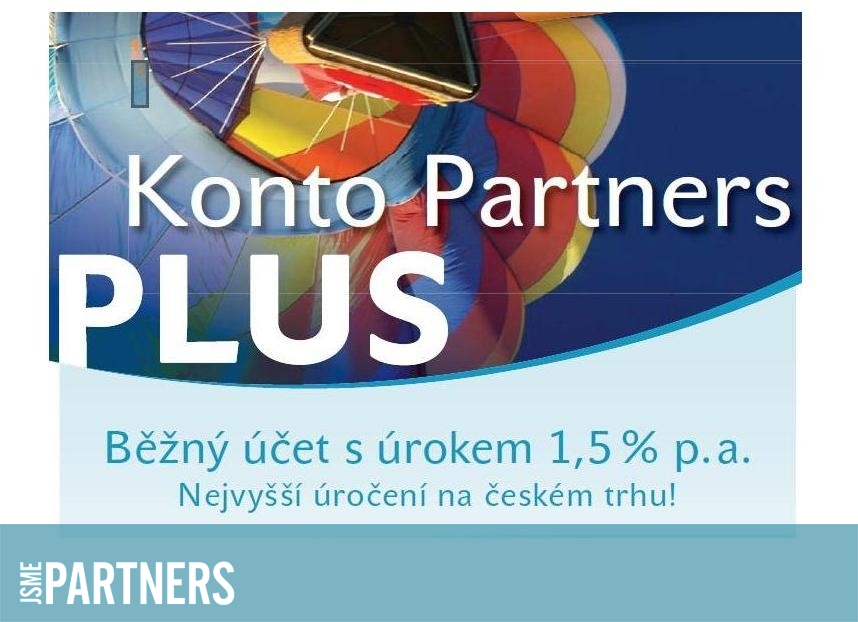 Akce na Konto Partners PLUS startuje! | JsmePartners.cz